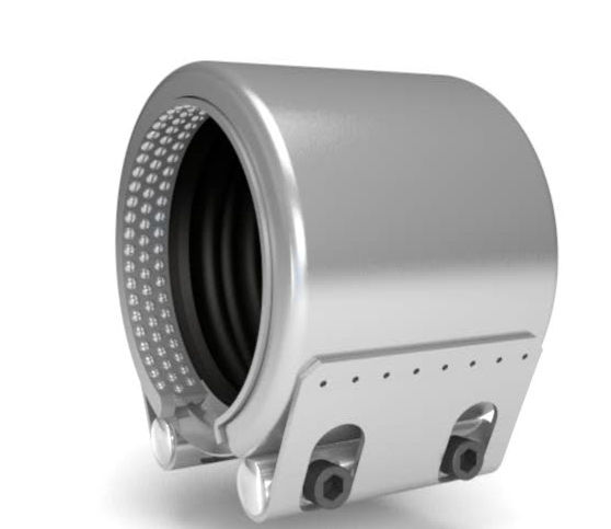 Assembly pipe coupling - STRAUB-PLAST-GRIP - STRAUB Werke AG - metal