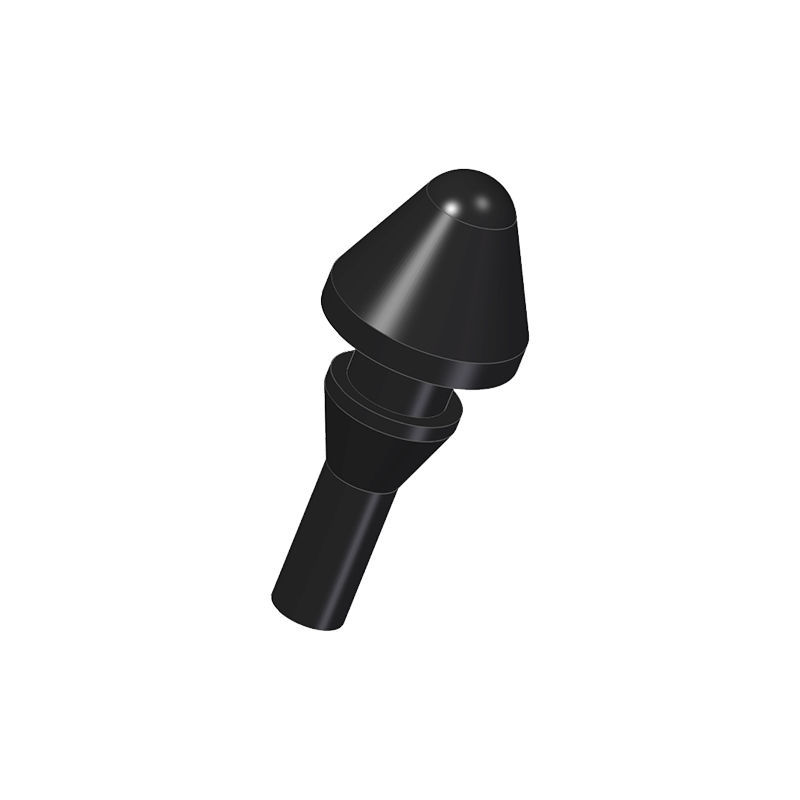 Safety buffer - 1269 - A. Vogt GmbH & Co.KG - industrial / black rubber ...