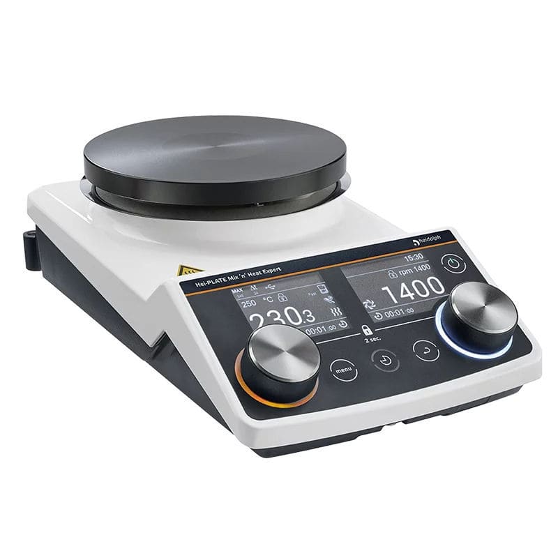 Magnetic laboratory stirrer - Hei-PLATE Mix 'n' Heat Expert - Heidolph ...
