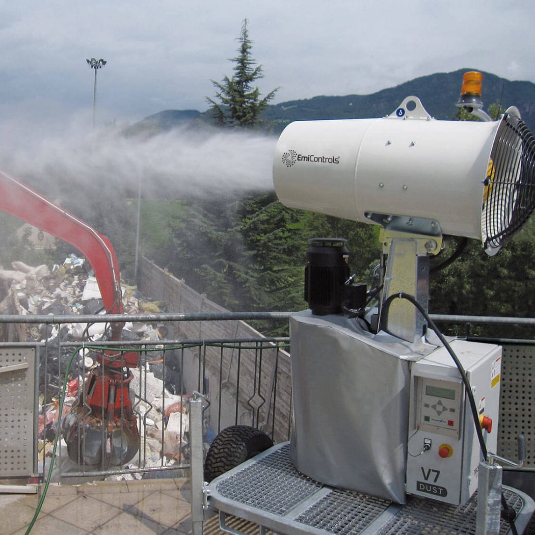 Dust control fog cannon - V7 - EMICONTROLS SRL