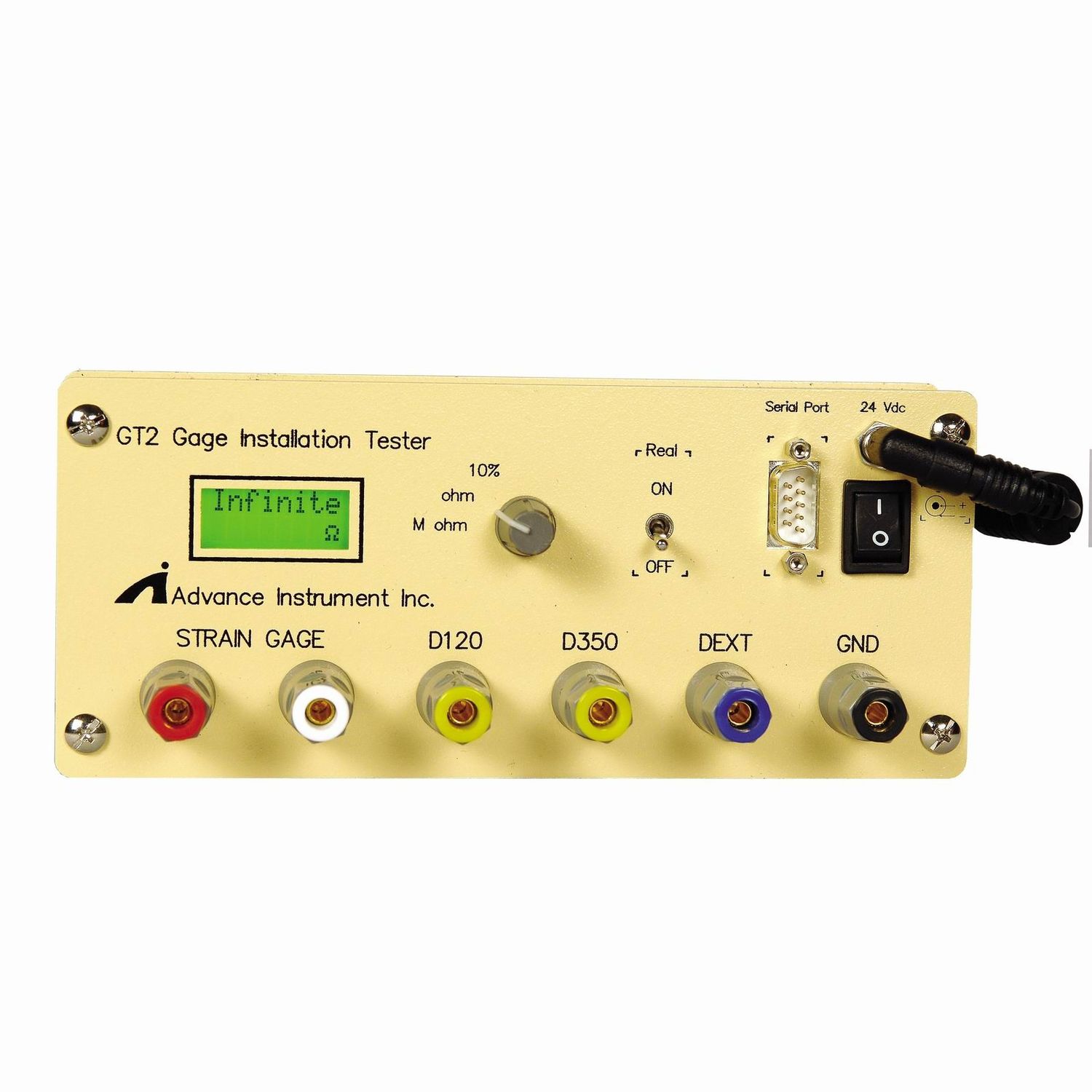 Insulation resistance tester - GT2 - Advance Instrument Inc ...