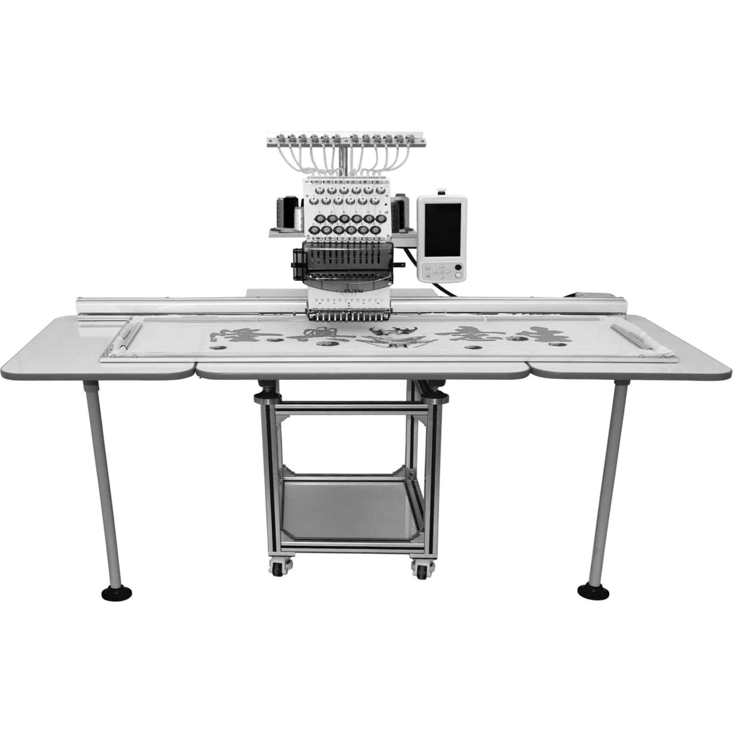 Single-head embroidery machine - WY1201CL - Wonyo - 12 needles ...