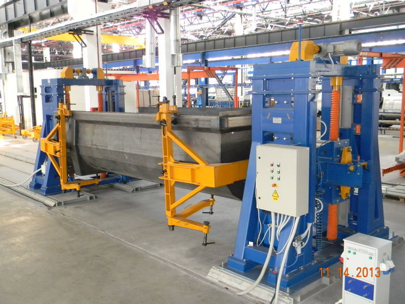Welding rotator - Horizontal welding rotators - Techvagonmash