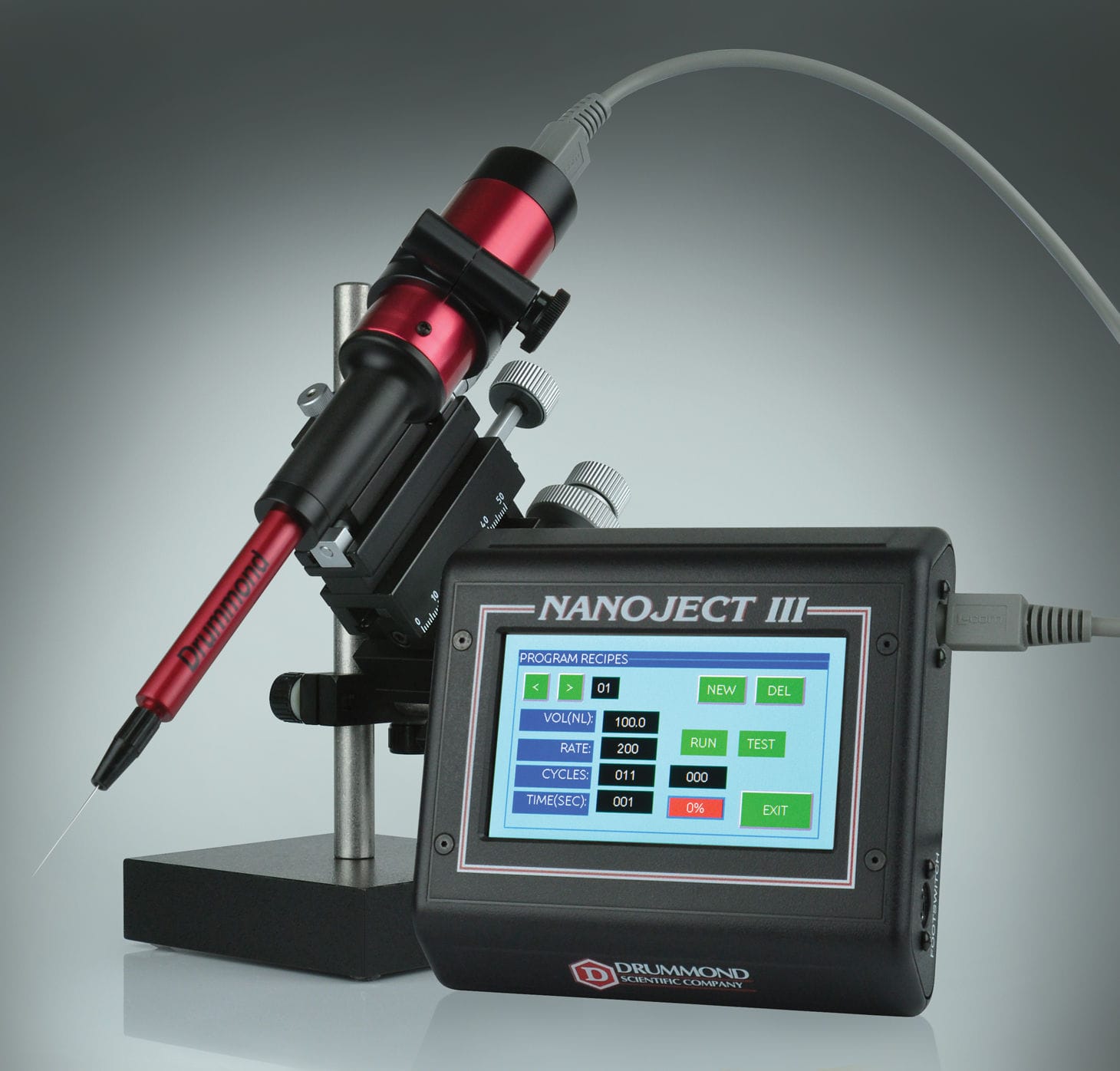 Laboratory microinjector - Nanoject III - Drummond Scientific Company ...