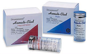 Hematocrit capillary tube - HEMATO-CLAD® - Drummond Scientific Company
