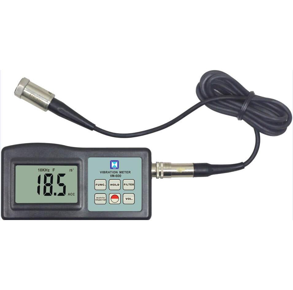 Machine monitoring vibration meter - VM-600 - Leader Precision ...