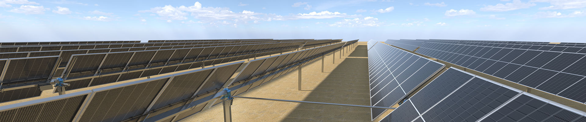 1-axis solar tracker - Agile - 1P - Trina Solar - IP65 / RS-485