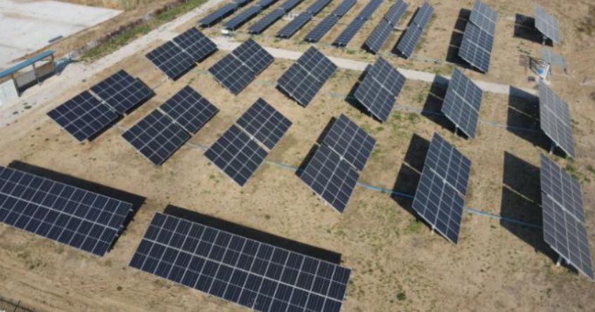 Single-axis solar tracker - SuperTrack - Trina Solar - fixed