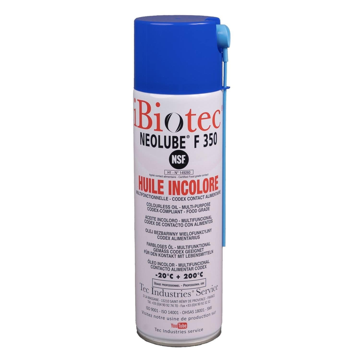 Lubricating oil - NEOLUBE® F 350 - TEC INDUSTRIES SERVICE ...