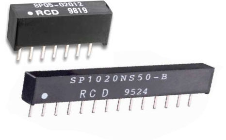 Delay line - SP05 / SP10 series - RCD Components
