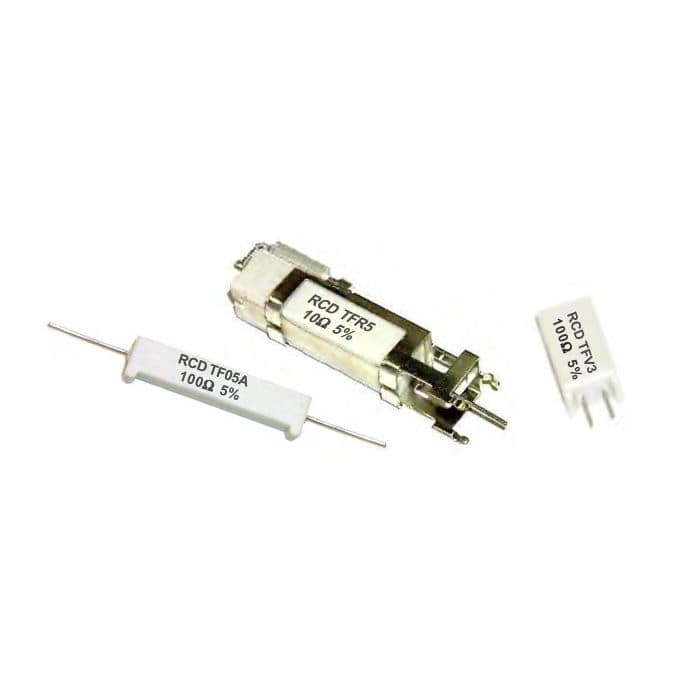 Thin-film resistor - TF series - RCD Components - LV / ceramic-housed