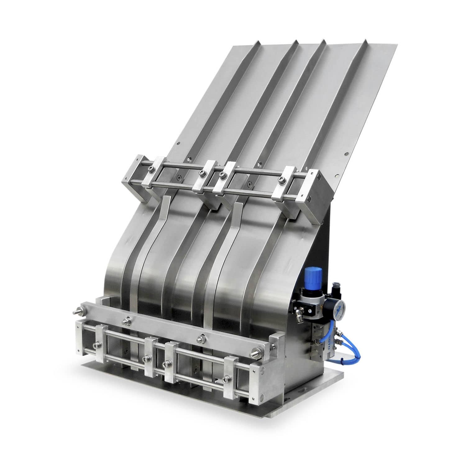 Stacker for the food industry - APM - feeder / packaging machine ...