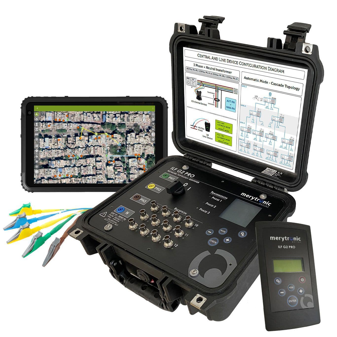 Low-voltage cable identifier - ILF G2 - Merytronic