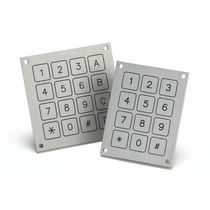 Piezoelectric keypad, Piezo keypad - All industrial manufacturers