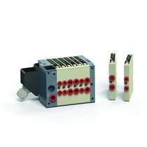 Pneumatically-operated distribution block, Pneumatic distribution block ...
