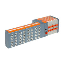 Pneumatically-operated distribution block, Pneumatic distribution block ...