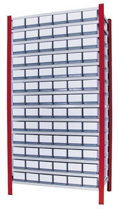 Screwless shelf - 1080 x 500 x 2000 mm | EP50-5085 - Plastipol, s.a.