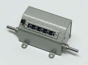 Pulse counter - RS-84-5 - FARGO CONTROLS INC; - analog / mechanical