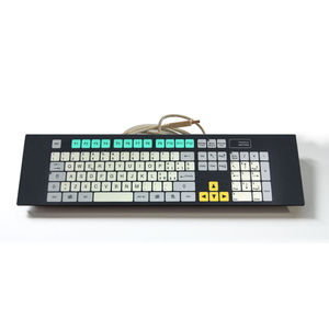 Rack-mount keyboard - kt-84-k-13 - k-tronic S.r.l. - with mechanical ...