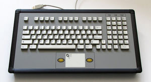 Panel-mount keyboard - KT-101-DVI-02 - k-tronic S.r.l. - with ...