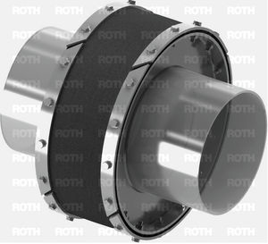 Canvas pipe expansion joint - 12 - Dieter A. Roth GmbH - round / weld ...