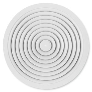 Circular air diffuser - Z-LVS - Trox GmbH - ceiling / wall