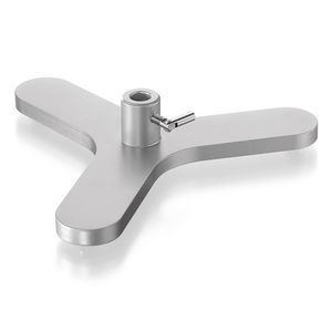 Powder-coated steel base plate - 200 Series - Carl Friedrich Usbeck KG ...