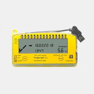 Temperature indicator - Q-tag Quad - Berlinger & Co. AG - direct-reading