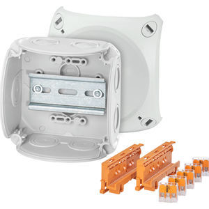 Wall-mounted junction box - DK 0202 G - Hensel - UL / halogen-free / IEC