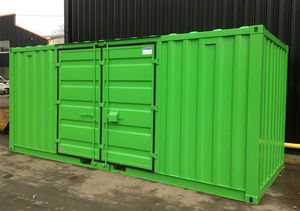 Metal waste container - All industrial manufacturers