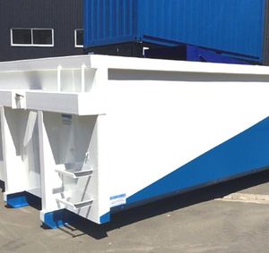 Steel skip container, Steel dumpster - All industrial manufacturers