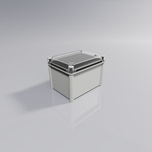 Electrical enclosure with transparent cover, Electrical box with ...