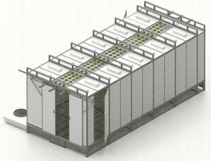 Open powder coating booth - All industrial manufacturers