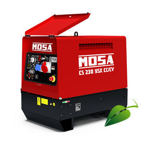Three-phase welding generator - TS 200 BS/EL P - MOSA - single-phase