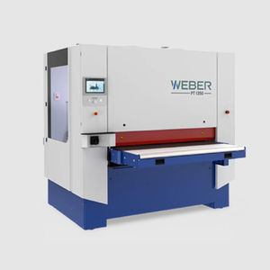 Brush deburring machine - TTSC plus - Weber - belt / finishing / grinding