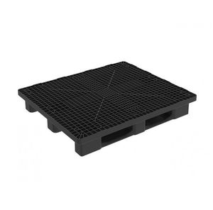 Recycled plastic pallet - FLAT 1210-C9 - NAECO - handling / transport ...