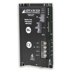 Panel-mount servo-drive - 100A40 - ADVANCED Motion Controls - DC / brushed / single-phase motor