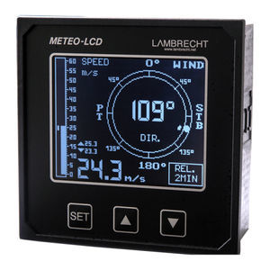 Temperature indicator - METEO-LCD-IND - Wilh. LAMBRECHT GmbH - pressure ...