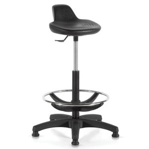 Swivel chair with polyurethane seat - 1771 - Tecnotelai
