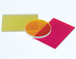 Ultraviolet optical filter - Edmund Industrial Optics - glass