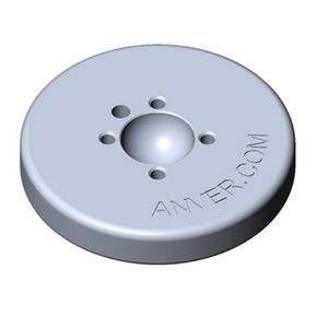Round vacuum pad - FP58 - ANVER Vacuum System Specialists - metal / foam