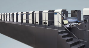 Sheet fed offset printing machine - 900 Evolution - Manroland Sheetfed ...