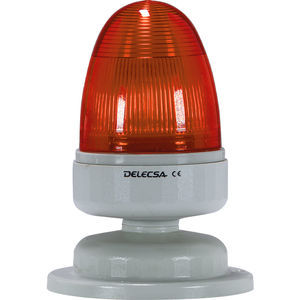 Blinking indicator light - D-502PZB - DELECSA - steady / LED / surface ...