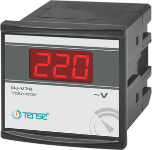 Digital voltmeter - RG-72K - Tense Electronic - panel-mount / AC / with ...