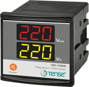 Digital voltmeter - RG-72K - Tense Electronic - panel-mount / AC / with ...