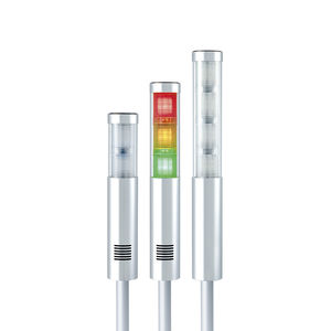 LED stack light - STA25SLM series - Qlight Co., Ltd. - flashing / 3 ...