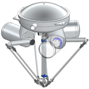 Delta robot - D4-1100-HD021 - Codian Robotics - 4-axis / pick-and-place ...