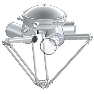 Delta robot - D4-1300-HD041 - Codian Robotics - 4-axis / pick-and-place ...