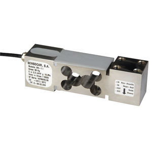 Bending beam load cell - BS-1 - SENSOCAR - single-point / 2 mV/V / weighing