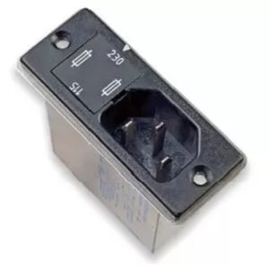 IEC with 2-pole circuit breaker power entry module - HGN 365 - MPE ...
